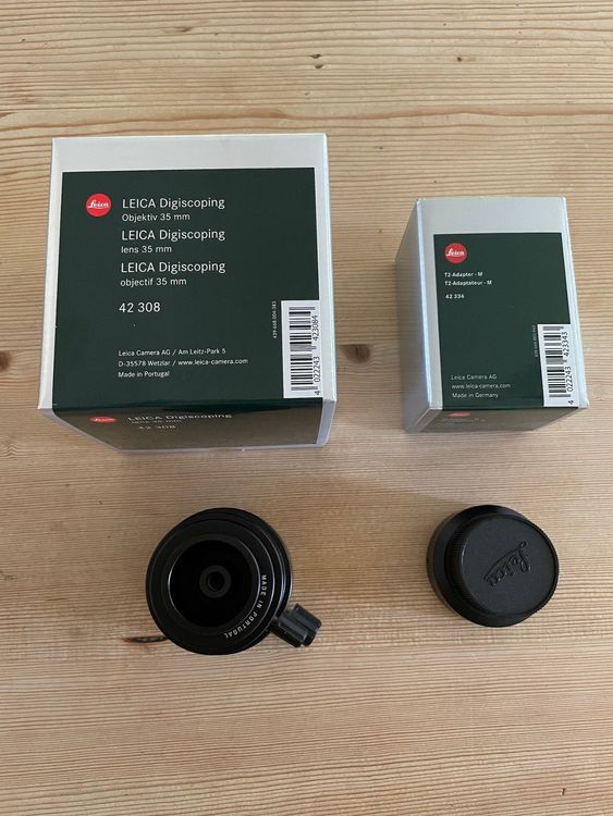 Leica Digiscoping Objektiv inkl. T2 Adapter - M (Neu (gemäss ...