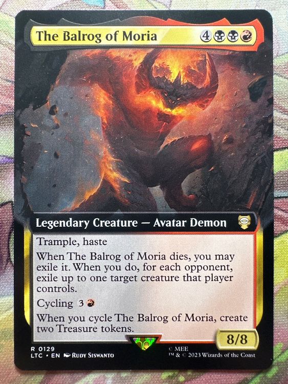 The Balrog of Moria Variant 0129 Lord of the Rings (Neu (gemäss ...