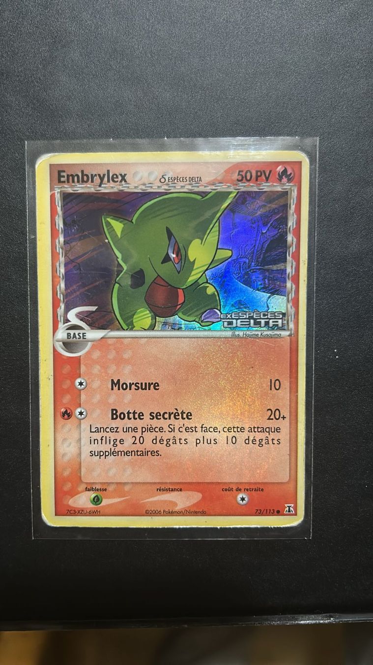 Pokemon Carte Embrylex Reverse Espèce Delta 2005 FR (D'occasion) à ...