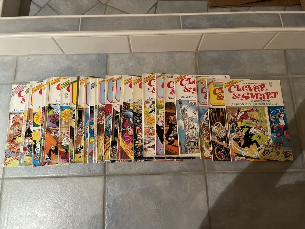 32 Clever & Smart Comics (Gebraucht) in Unterkulm für CHF 60 – mit Lieferung auf Ricardo kaufen