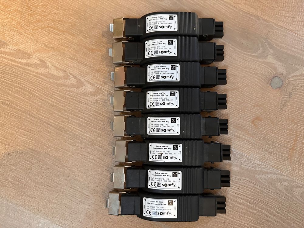 Somfy Soliris Slim Receiver RTS Plug (8 Stück) (Gebraucht) in Uster für ...