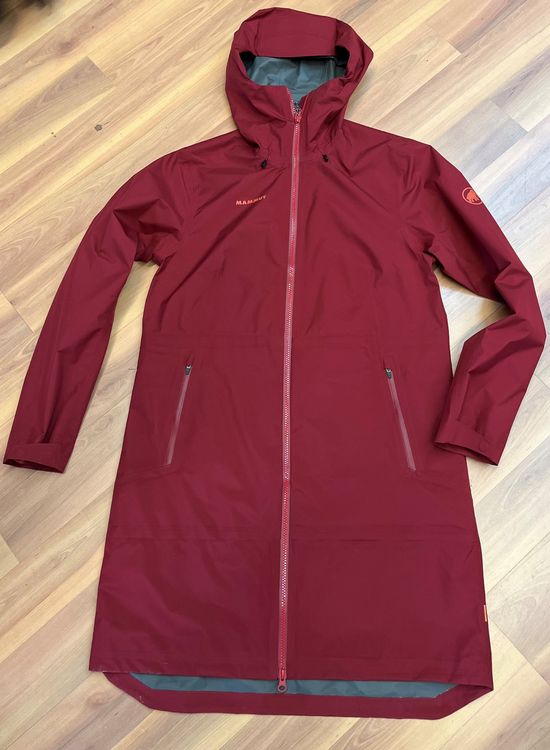 Mammut Kapuzen Parka/Longjacket, dunkelrot, Gortex, Gr.M/40 (Neu und originalverpackt) in ...