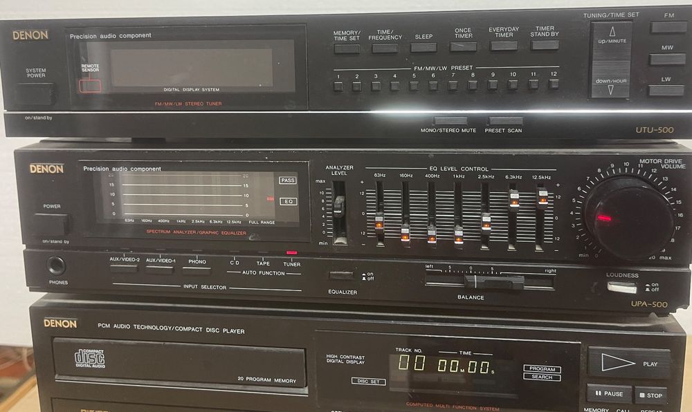 Denon Komponenten-System UTU–500, UPA-500, UCD-505, UDR 505 | Kaufen ...