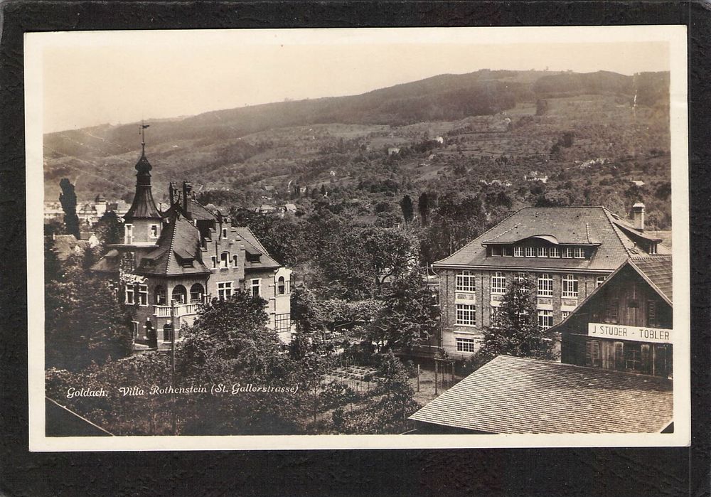 Goldach SG , Villa Rothenstein (St.Gallerstrasse) , 1925 (Gebraucht) in ...