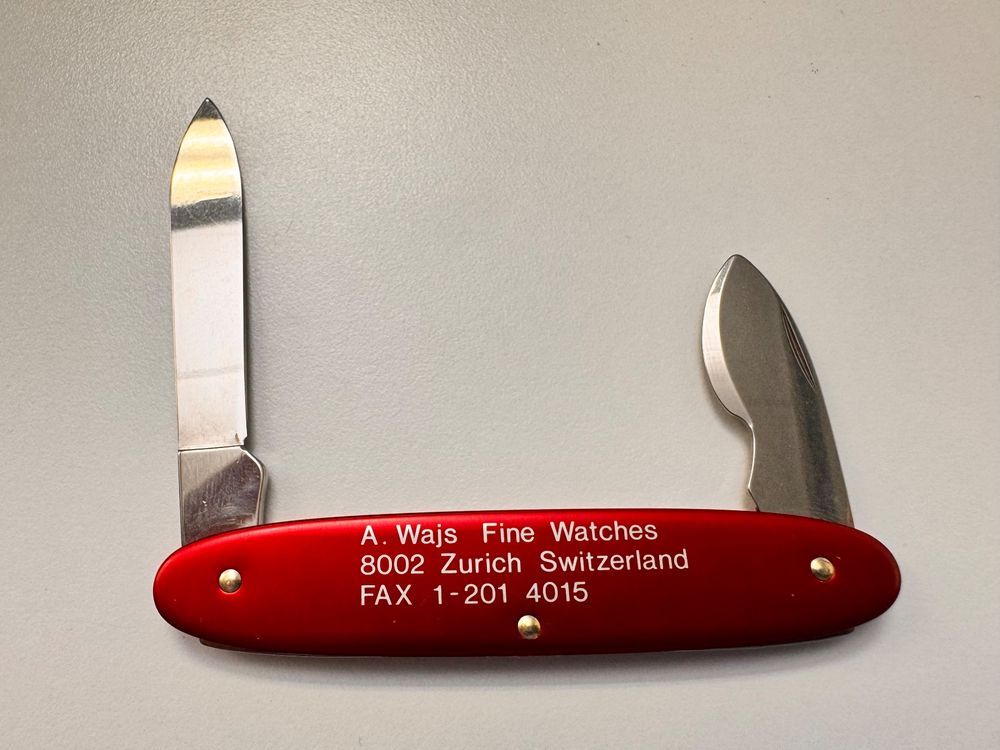 Vintage Souvenir Wenger Swiss Army Knife, A. Wajs (Neu und ...