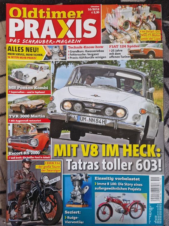 Tatra 603 Ford Escort RS 2000 Imme R 100 Mercedes Ponton Ko | Acheter ...