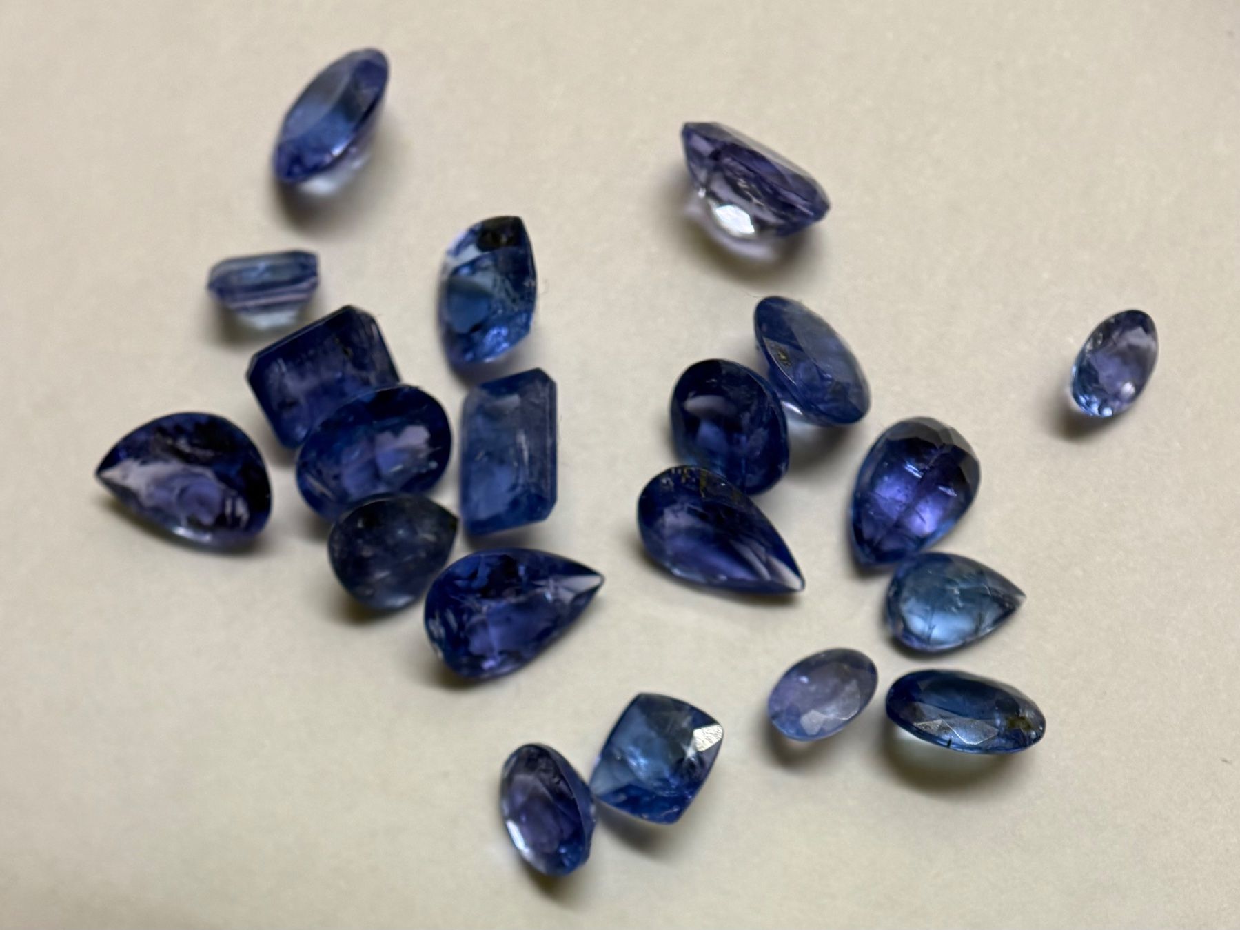 Tansanit LOT 20 Stück - Total 25.20 ct 💎 (Neu (gemäss Beschreibung)) in ...