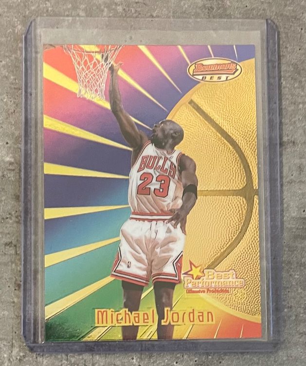 NBA Michael Jordan Best Performance Card (Neu (gemäss Beschreibung)) in ...