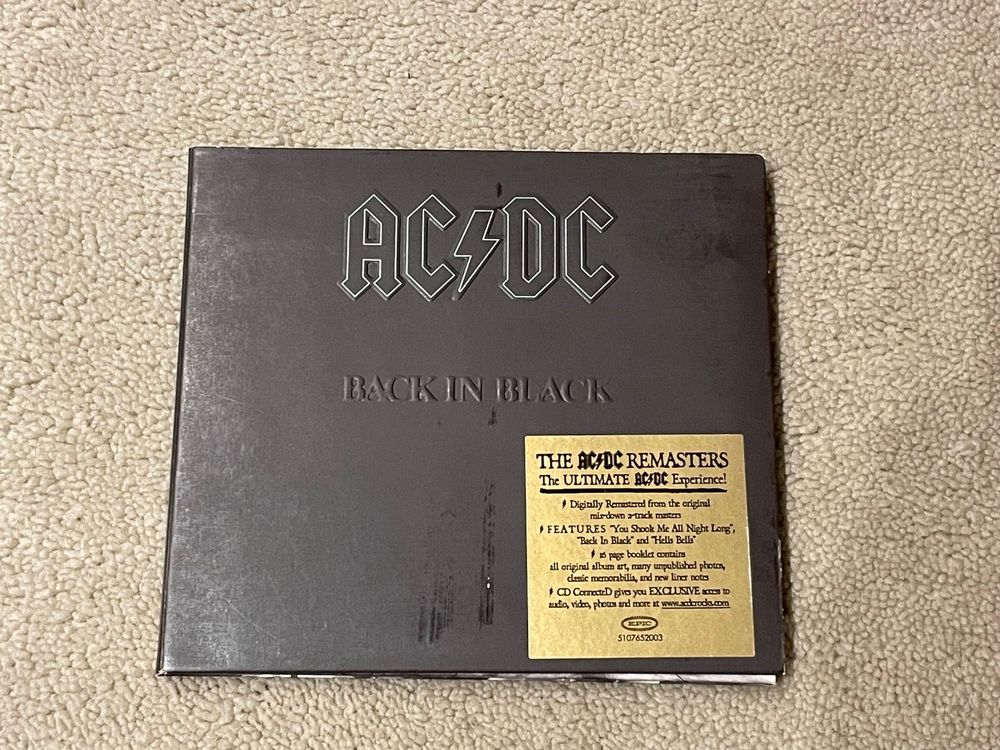 AC/DC CD --> Back in Black | Kaufen auf Ricardo