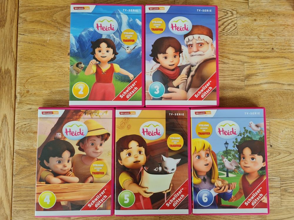 Heidi DVD CD Nr. 2-6 | Kaufen auf Ricardo