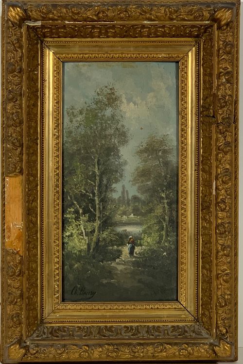Charles Henry (XIX-XX) Landschaft Gemälde (Gebraucht) in Root für CHF 19 – mit Lieferung auf ...