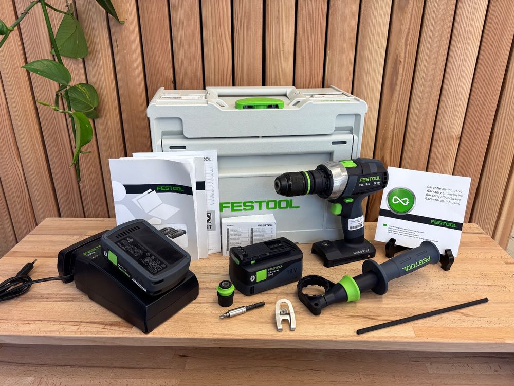 Festool Akku-Bohrschrauber QUADRIVE TDC 18/4 - NEU! | Kaufen auf Ricardo