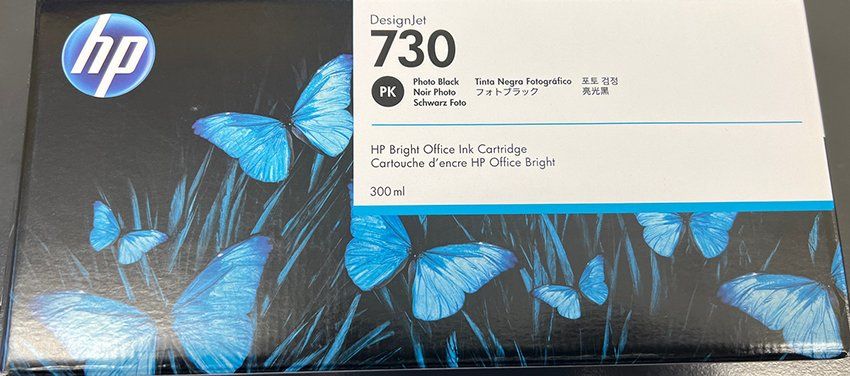 HP Plotter-Tinte, DesignJet 730 Matte Black (Neu und originalverpackt ...