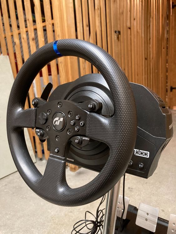 Thrustmaster T300 RS GT + Wheel Stand Pro Deluxe V2 – Bundle (Gebraucht ...