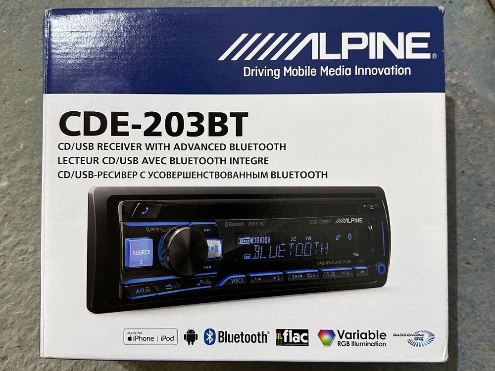 Alpine CDE-203BT Radio | Kaufen auf Ricardo