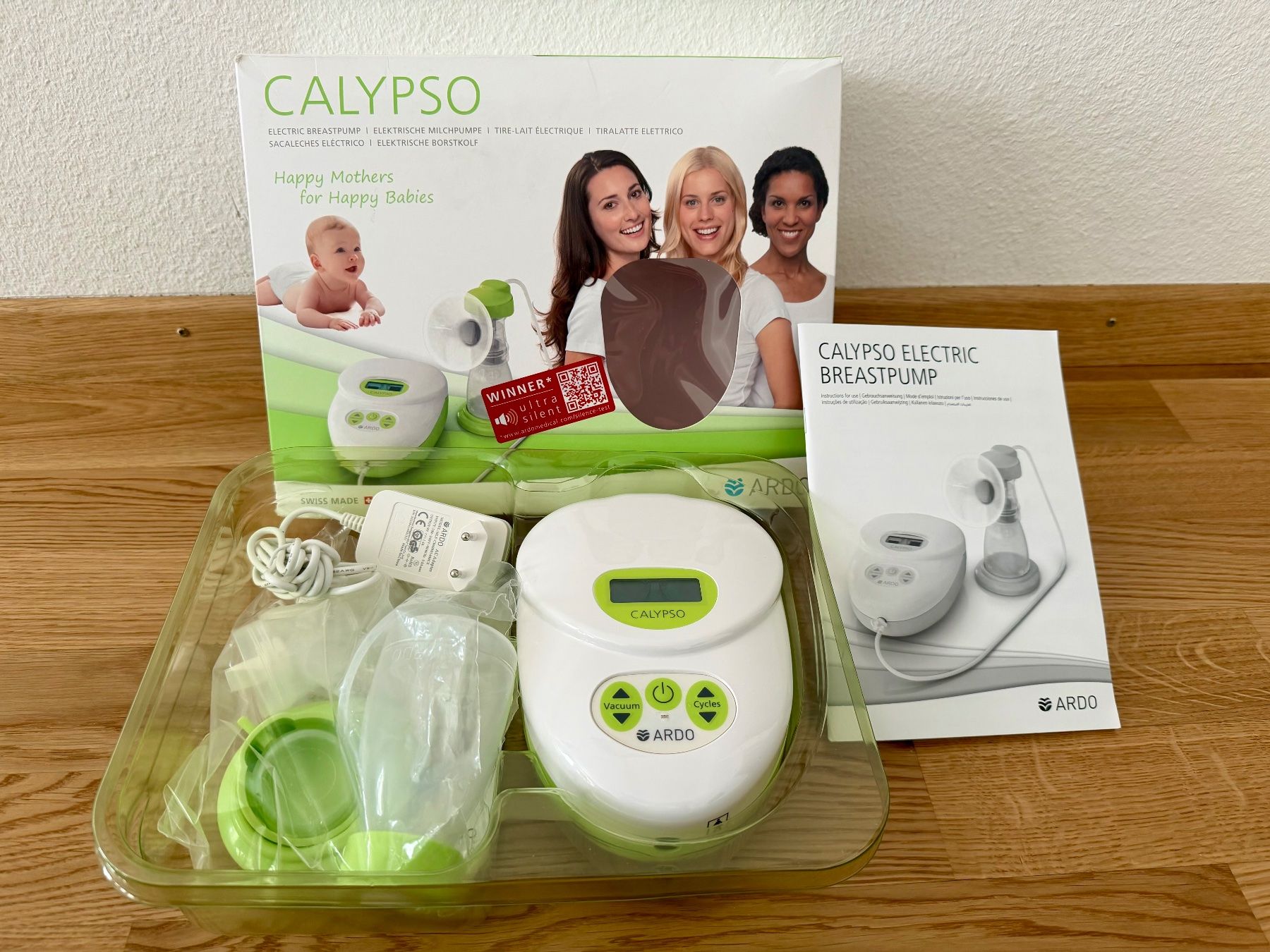 Ardo Calypso Elektrische Milchpumpe – Top Zustand OVP (Neu (gemäss ...