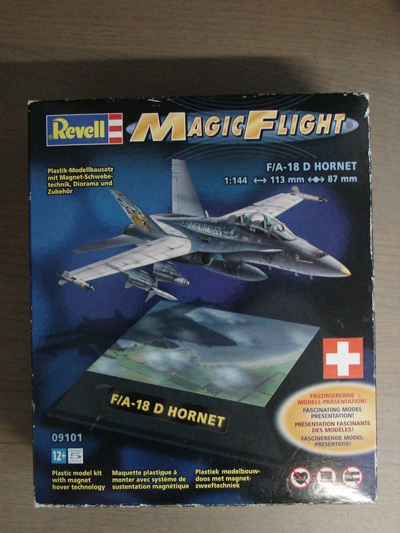 Magic Flight F/A-18D Hornet 1:144 Schweizer Luftwaffe Revell (Neu und ...