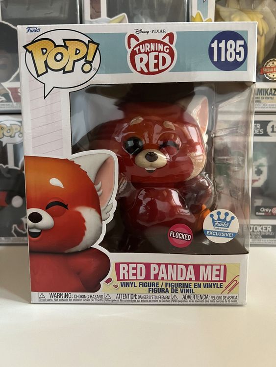Funko POP! Disney Pixar Alerte Rouge - Red Panda Mei Floquée (Neuf avec ...