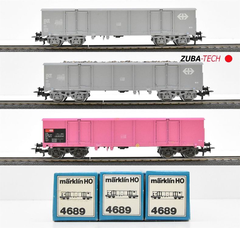 Märklin 3X 4689 Güterwagen Eaos SBB OVP (Gebraucht) in St. Gallen für ...