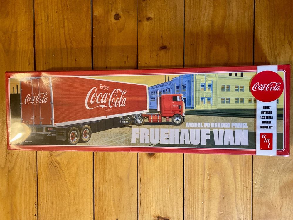 1:25 amt Coca Cola Trailer, Anhänger, LKW Auflieger *NEU* | Acheter sur ...