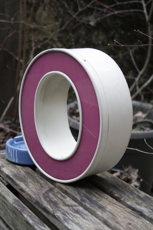 Vintage Reklame Leuchtbuchstaben " o " sehr schön | Kaufen auf Ricardo