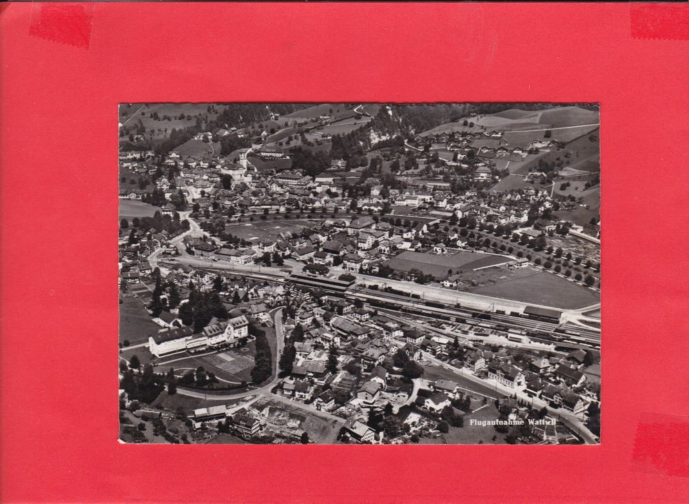 Flugaufnahme WATTWIL (Gebraucht) in St. Peterzell für CHF 2 – mit Lieferung auf Ricardo kaufen