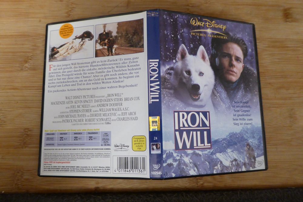 DVD Walt Disney Iron Will (Gebraucht) in Allschwil für CHF 17.9 – mit ...
