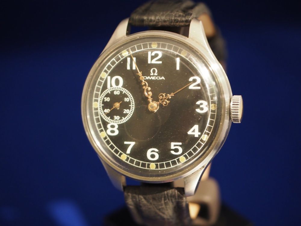 OMEGA Mariage, Militär- Flieger-Styl. 48mm, läuft, ab Fr.1.- (Gebraucht ...