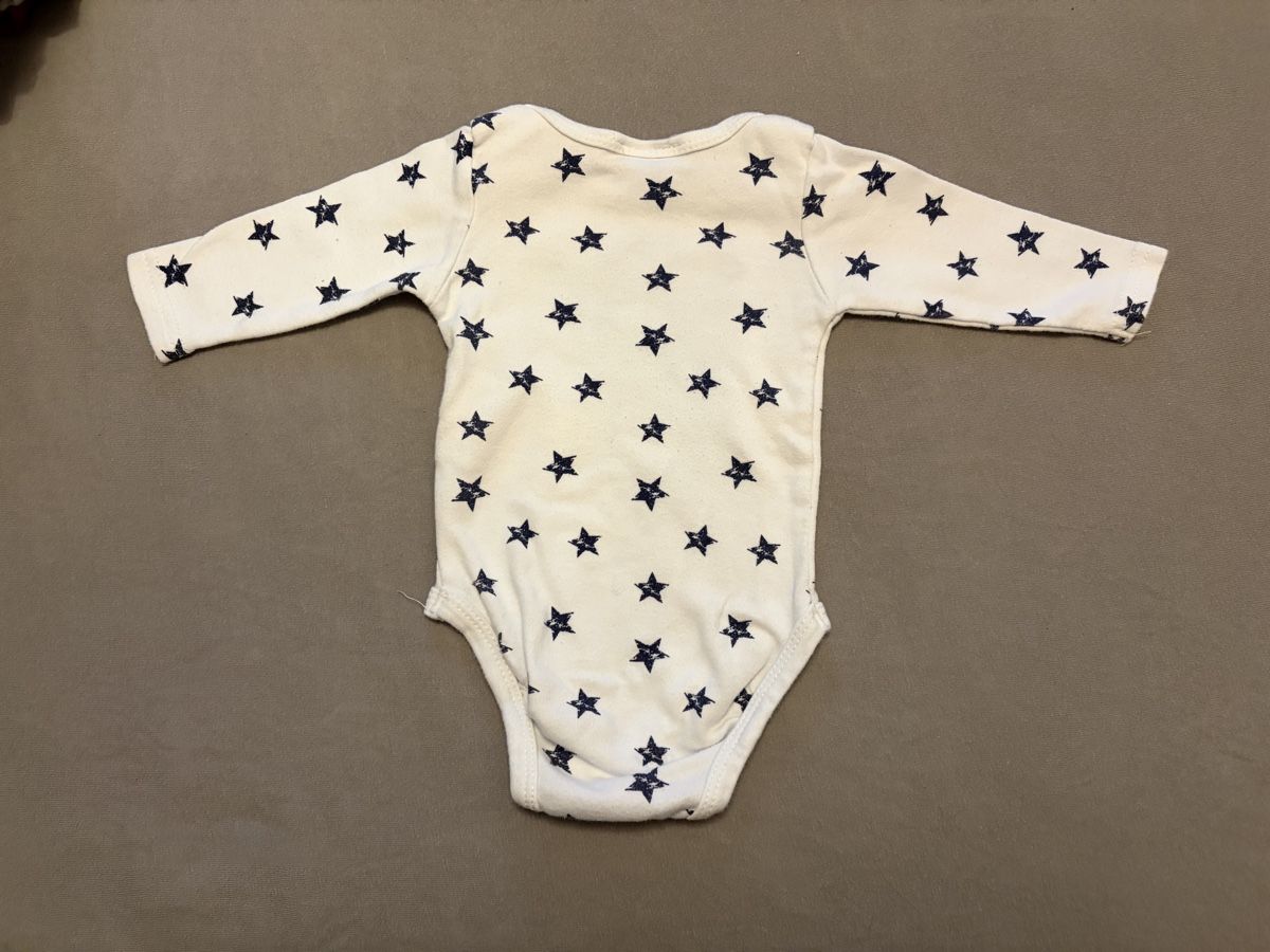 Ergee Baby Body Gr. 68, Langarm, Winter, Sterne (Gebraucht) in Rafz für ...