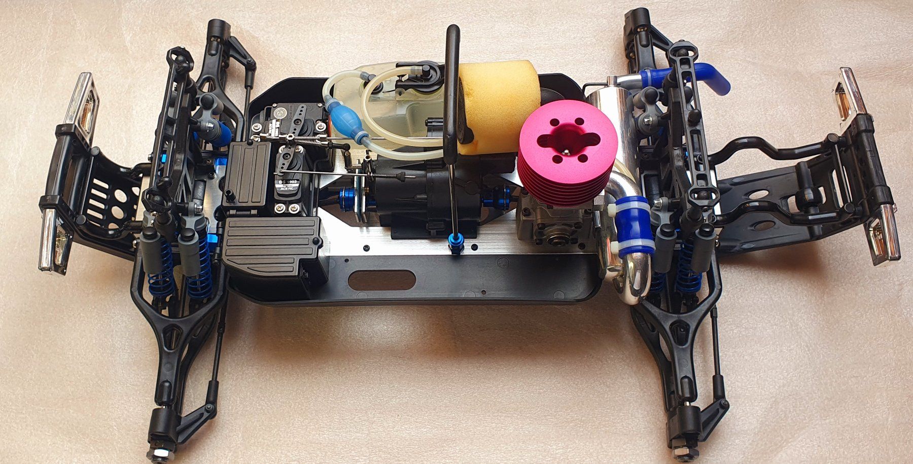 Thunder Tiger Sledge Hammer S50 Nitro Monster Truck 4WD (Neu (gemäss ...