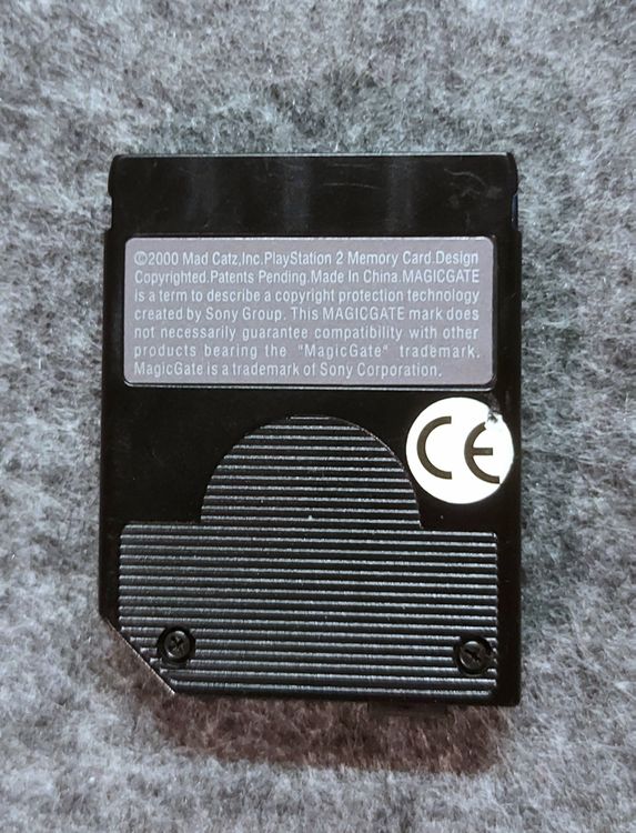 Memory Card - PS2 Mad Catz 8MB - PlayStation 2 💥 (Gebraucht) in Courfaivre für CHF 1 – mit ...