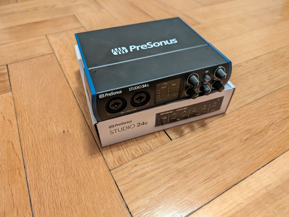 PreSonus Studio 24c Audio Interface – USB-C (Gebraucht) in St. Gallen ...