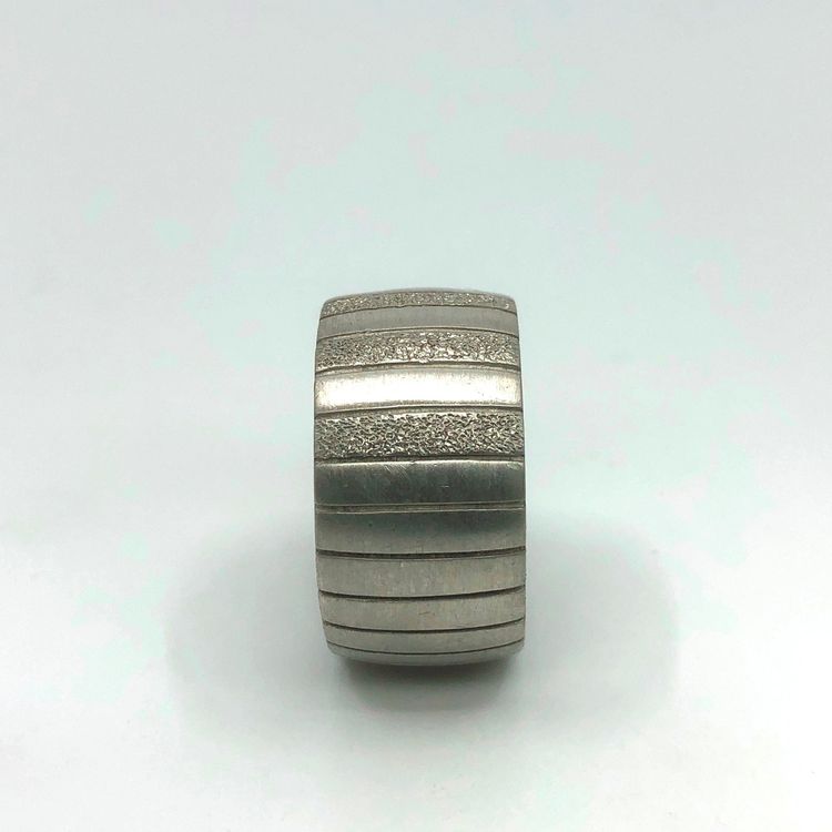 Ring Silber 925 breit, schlicht, schön | Kaufen auf Ricardo