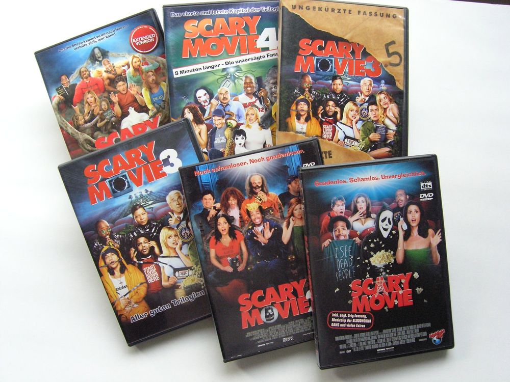 SCARY MOVIE 1 - 5 DVD 6 FILME SET | Kaufen auf Ricardo