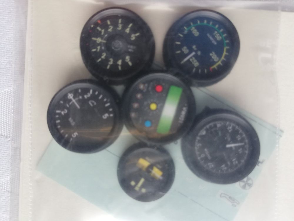 Cockpit-Instrumente Segelflieger (Discus, ASW, Pilatus,etc.) (Neu und ...