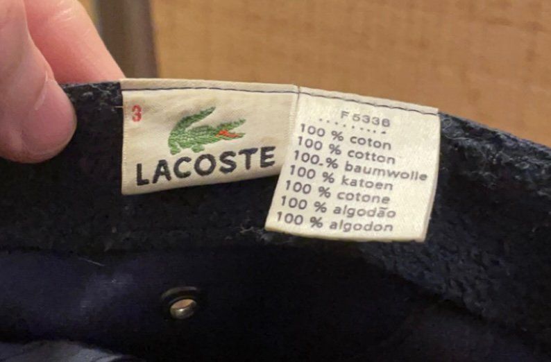 Lacoste 5 panel cap | Kaufen auf Ricardo