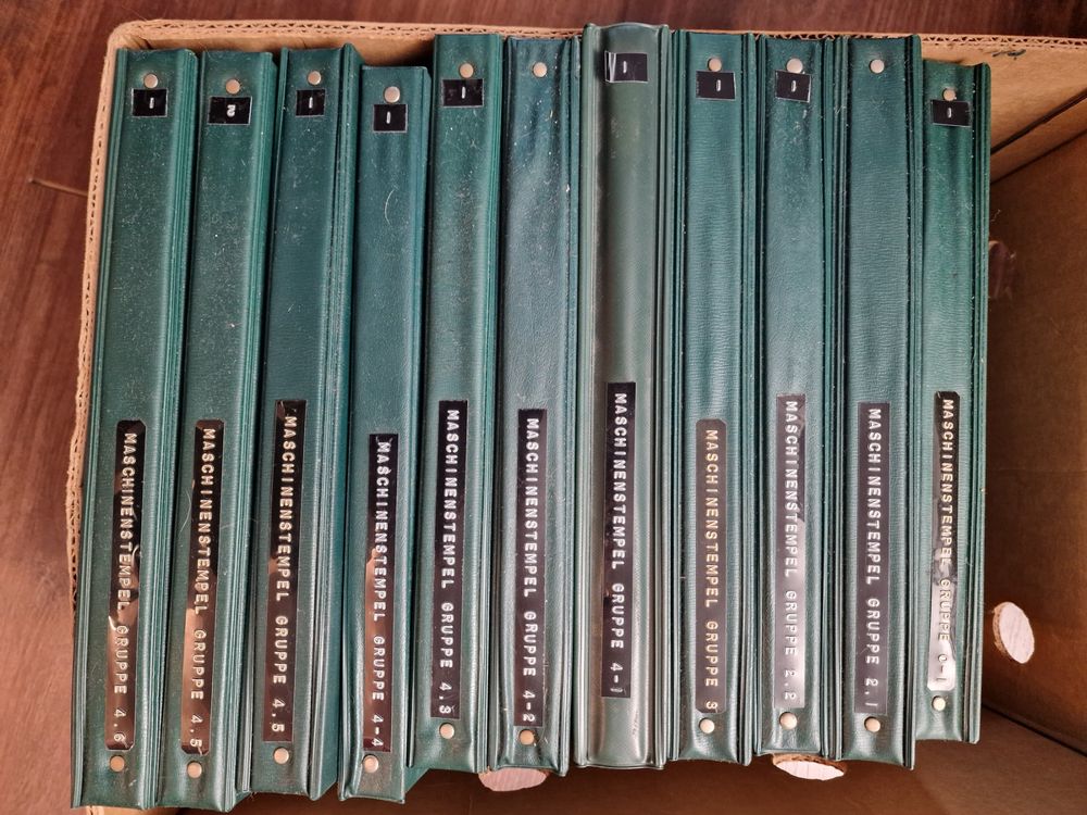 Mega LOT SLG. MASCHIENENSTEMPEL- Urtypenjäger !! ++ (Gebraucht) in ...