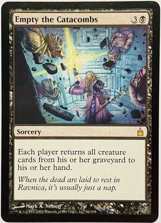 MTG - Empty the Catacombs | Kaufen auf Ricardo