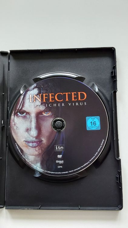 Infected - Tödlicher Virus (FSK 16) DVD - Horror Film (Gebraucht) in ...