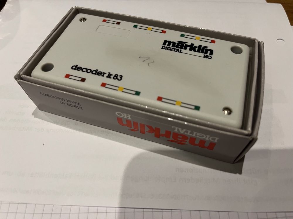 Märklin Decoder k83 (6083) (Gebraucht) in Pratval für CHF 12 – mit ...