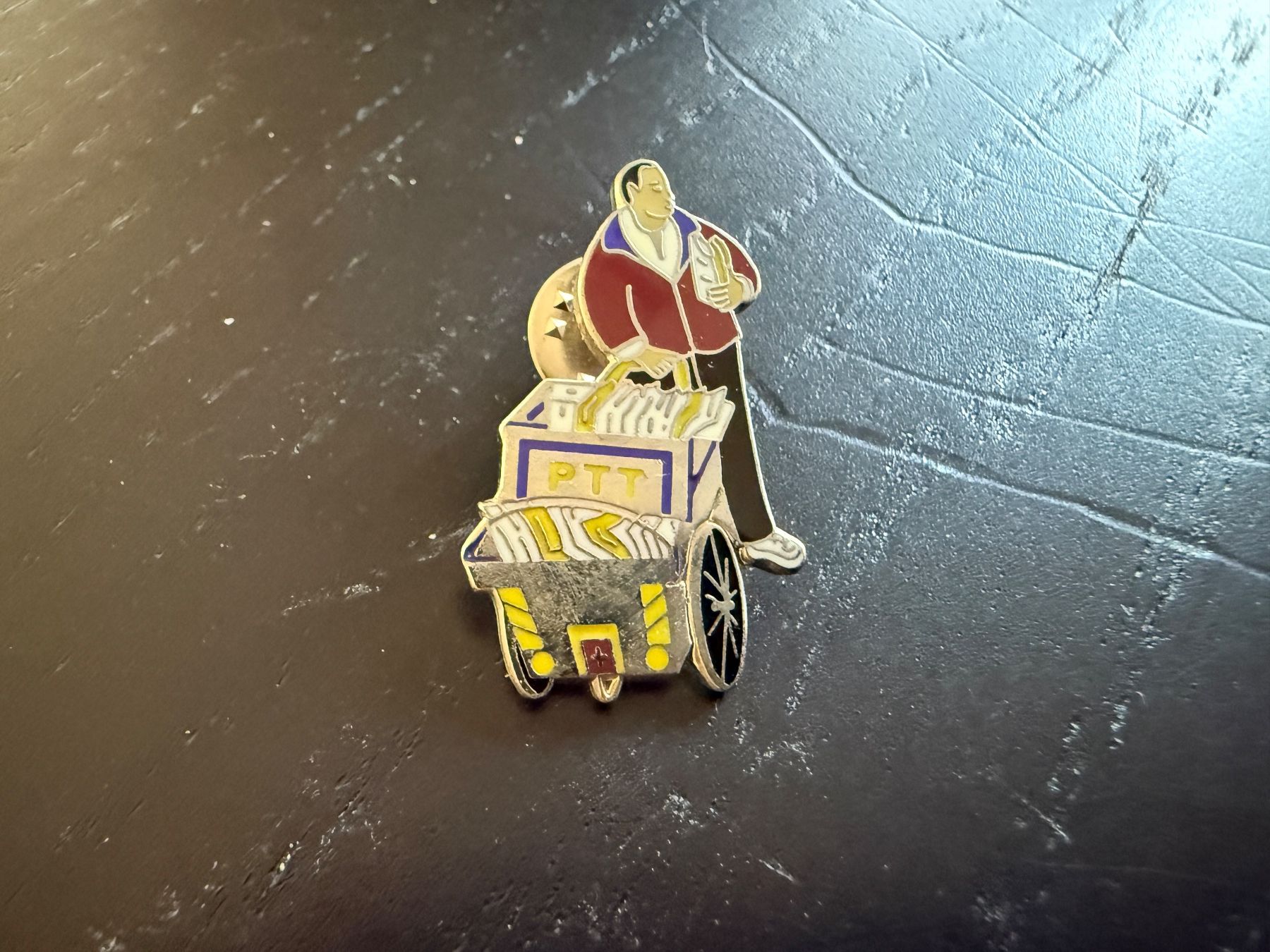 Vintage PTT Postmann Pin/Anstecker - Rarität zu verkaufen! (Gebraucht ...