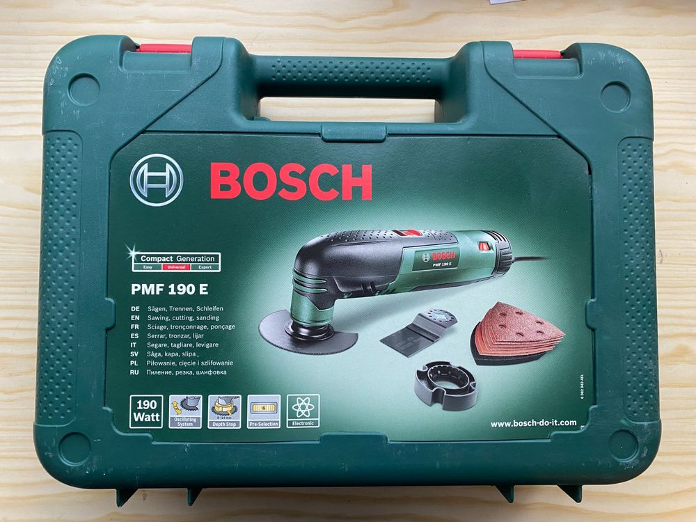 Bosch PMF 190 E Set Multifunktionswerkzeug (Neu (gemäss Beschreibung ...