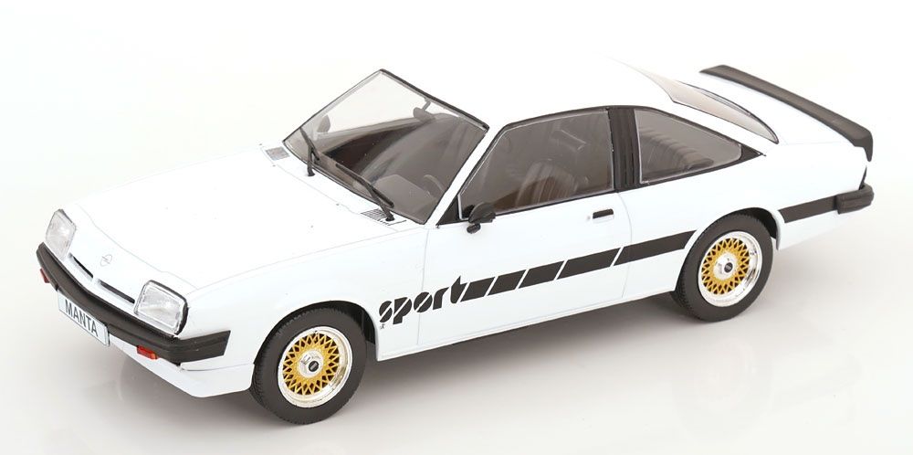 OPEL MANTA B SPORT 1980 WEISS 1:18 MCG (Neu und originalverpackt) in ...