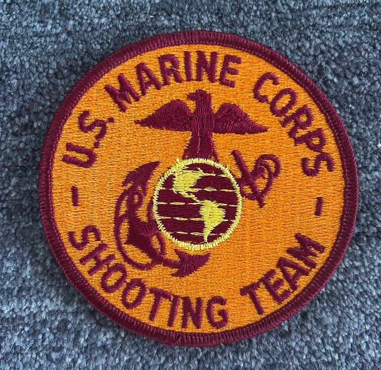 US Marine Corps Shooting Team Patch Top Zustand! (Gebraucht) in Hausen ...