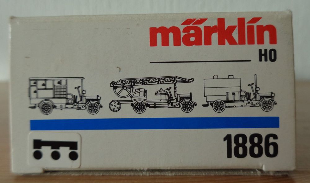 Märklin 1886, 3 Oldtimer "Feuerwehr", H0 (Gebraucht) in Arbon für CHF ...