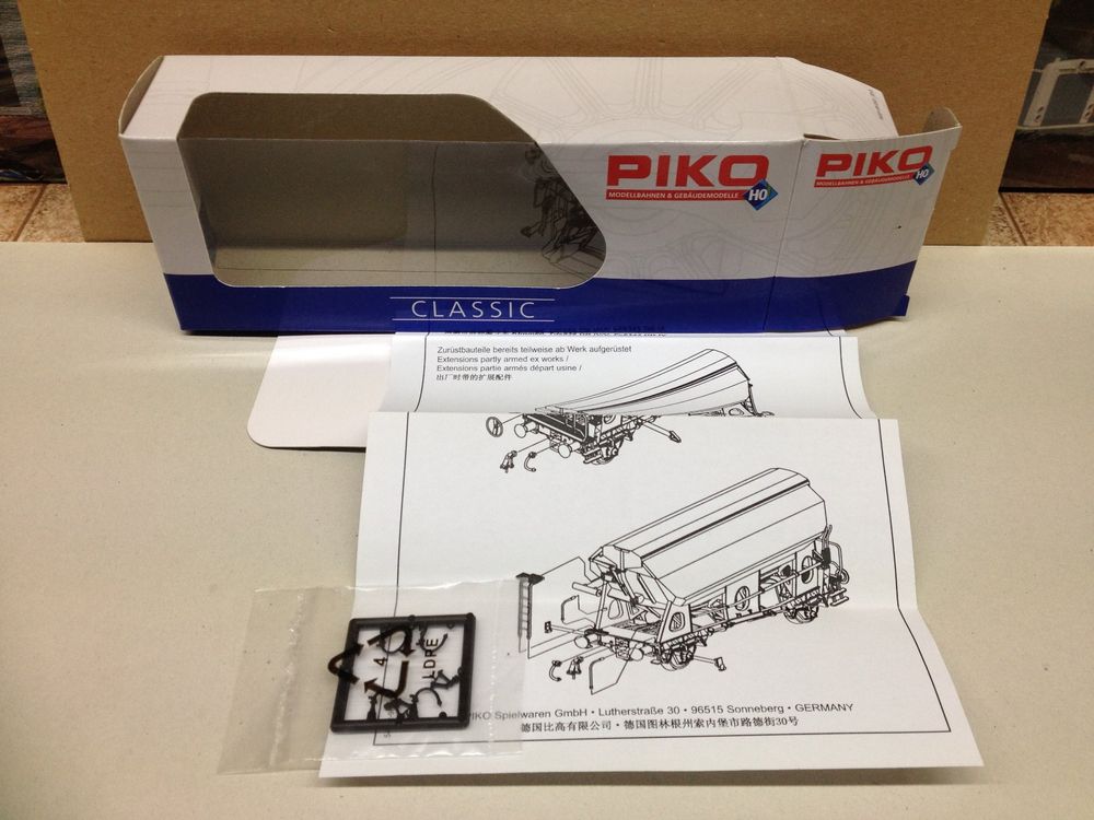 PIKO CLASSIC 54574 SBB Schwenkdachwagen "AGRO LINE", H0 (Neu (gemäss ...