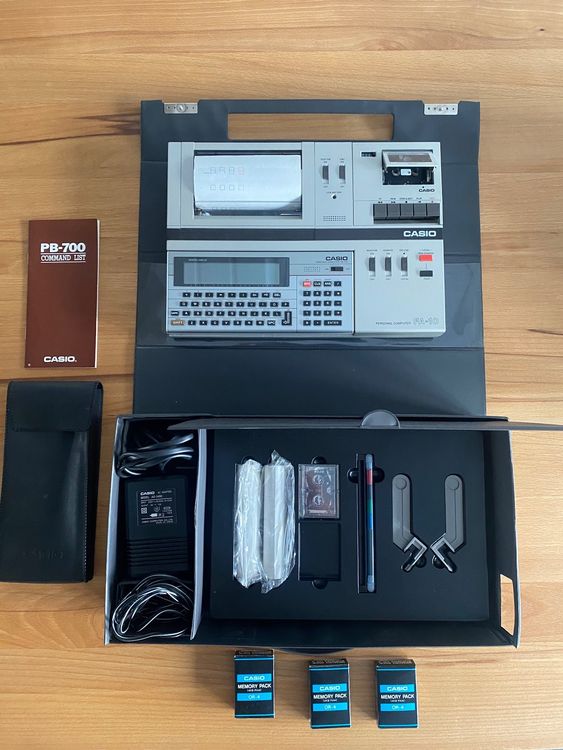 Casio PB-700 Personal Computer Vintage Original FA-10 CM1 (Gebraucht ...