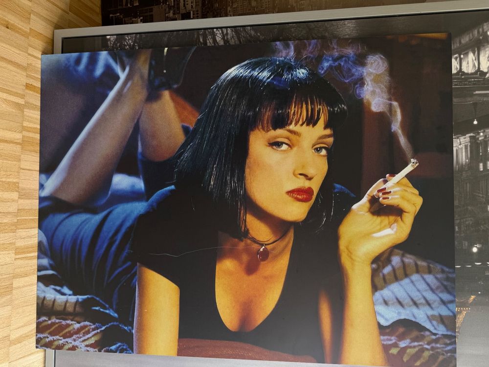 Kultiges Pulp Fiction Poster - Uma Thurman | Kaufen auf Ricardo