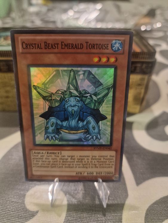 Yugioh Crystal Beast Emerald Tortoise (Gebraucht) in Dietikon für CHF 2 ...