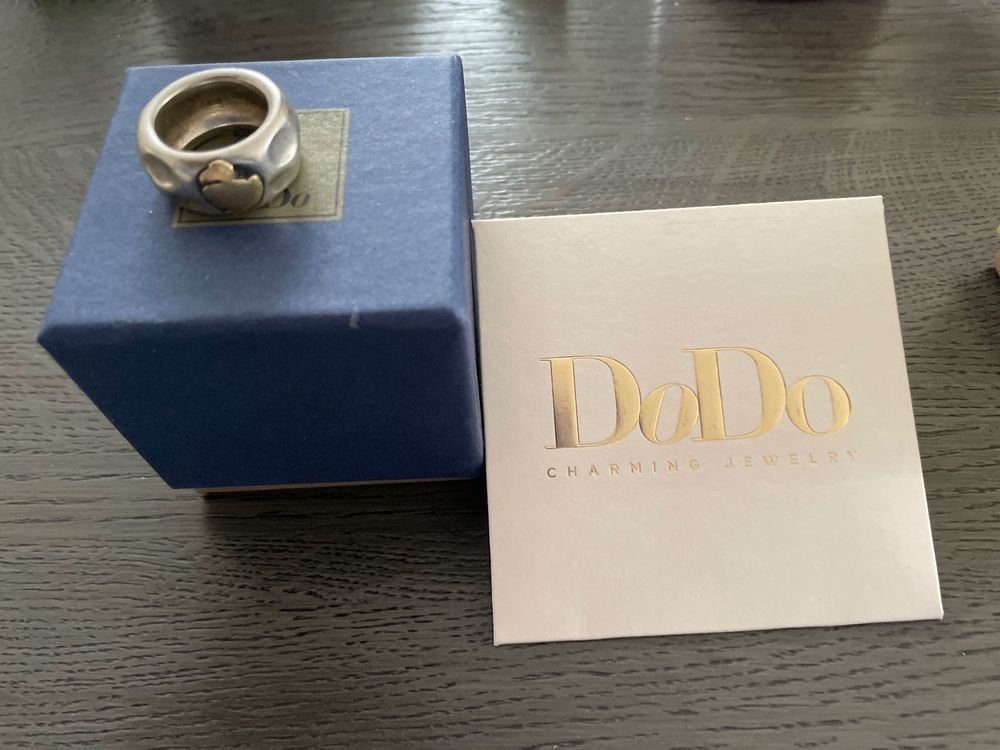 Silberring von Dodo Pomellato, 925, mit 18K dodo 54 | Acheter sur Ricardo